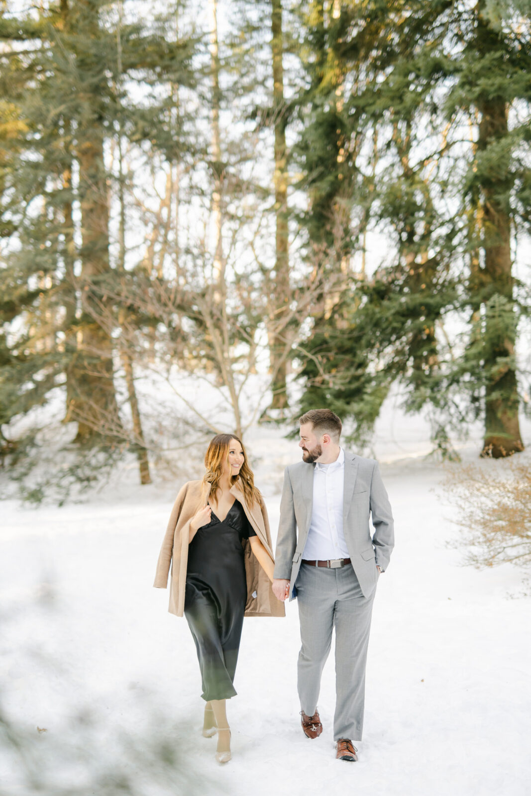 Emily & Ryan | Rochester Winter Engagement Session